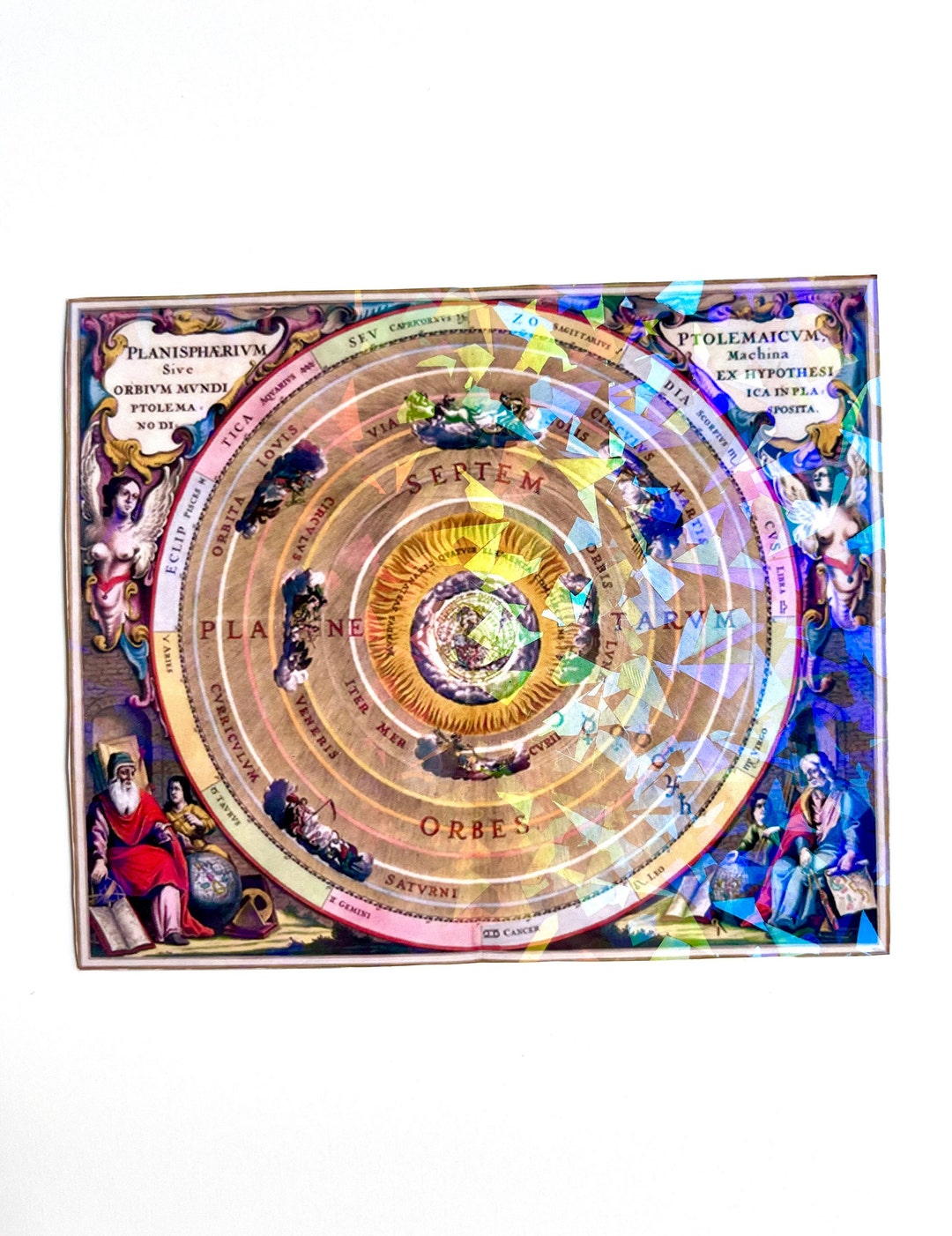 Medieval Cosmology Vinyl Sticker || Astrology Zodiac Waterproof Matte ...