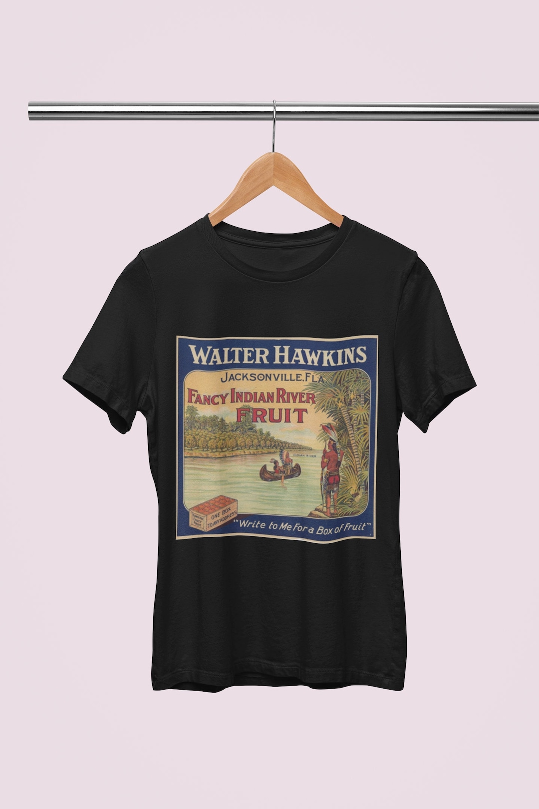 WALTER HAWKINS Vintage Label Print T-shirt Retro Vintage Logo Unique ...