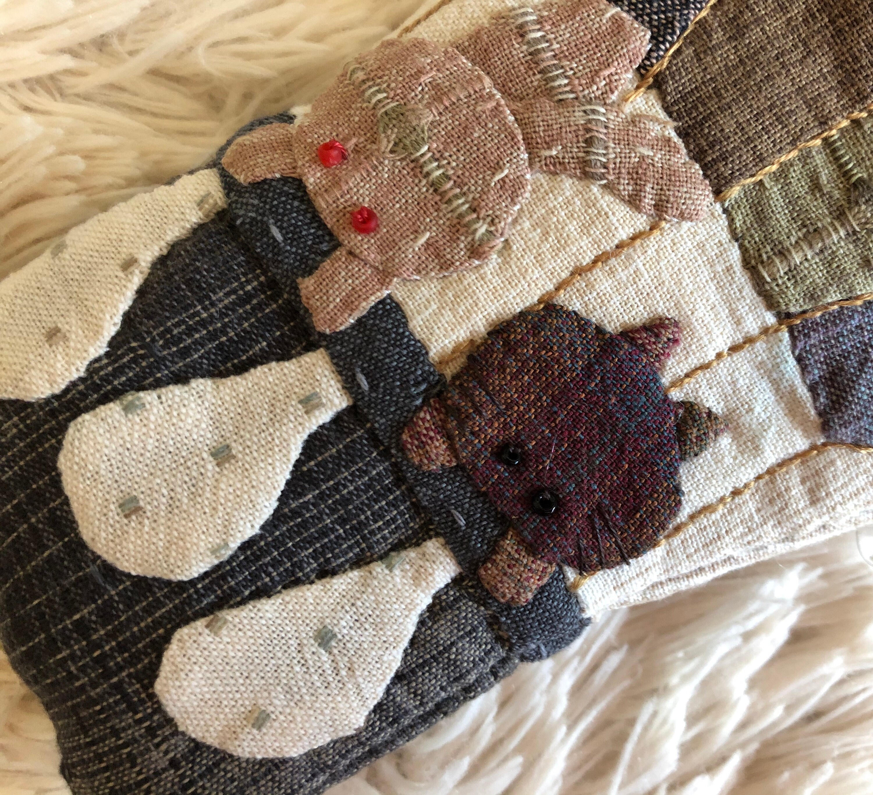 Quilted Multi-purpose Pouch/pencil Case/glasses Case - Etsy Canada