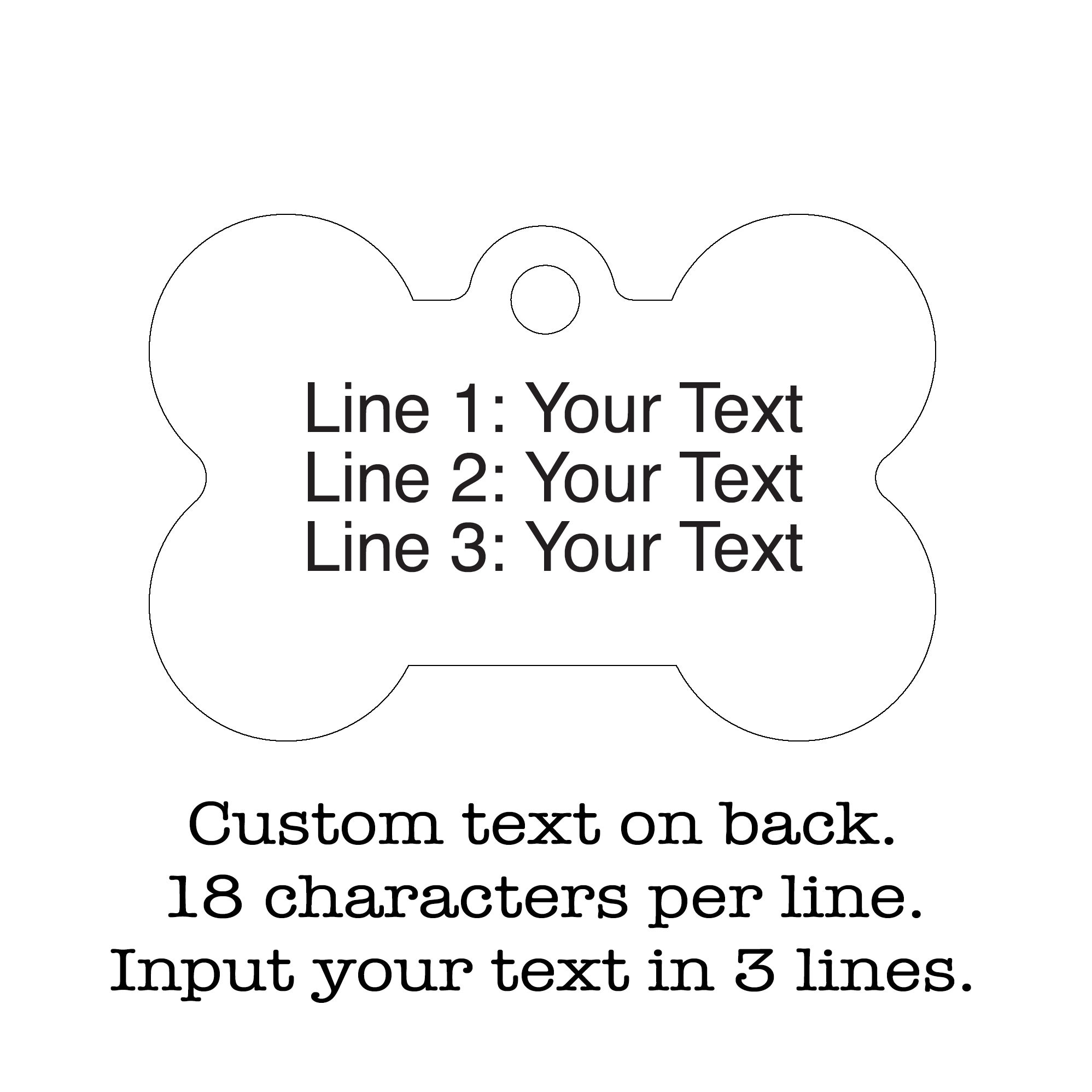 Custom Laser Engraved Pet Tags Variety of Fonts and Colours - Etsy Canada