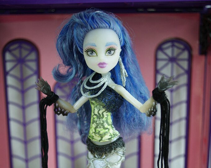 Monster High Freaky Fusion Hybrids Bonita Femur Doll Mattel 2014 1 - Etsy