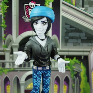 Monster High Collection #33 Invisi Billy Figure RBA Figurine Mattel ...