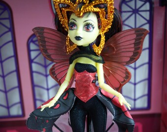 Monster High Doll LUNA MOTHEWS Boo York, Boo York – Gala Ghoulfriends ...