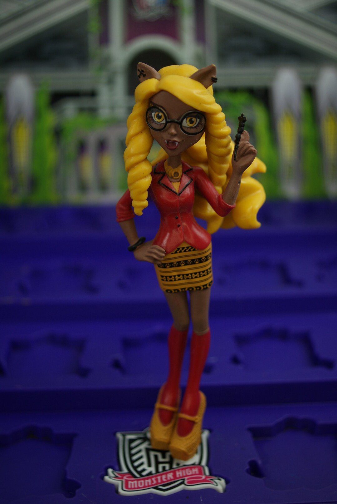 Monster High Collection #28 Clawdia Wolf Figure RBA Figurine Mattel ...