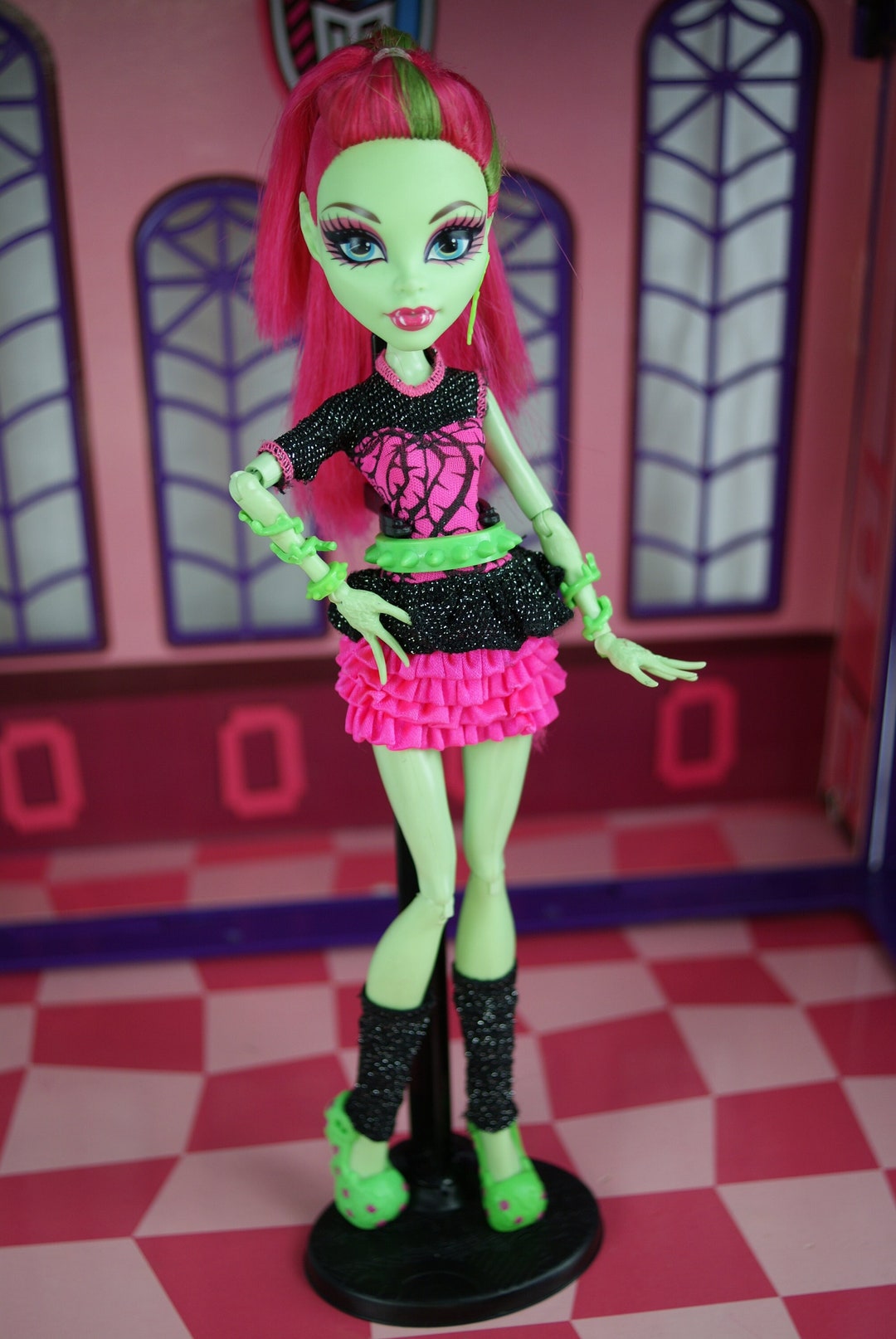 Monster High Venus Mcflytrap Doll Basic Ghoul's Night Out Mattel 2013 #10 - Etsy