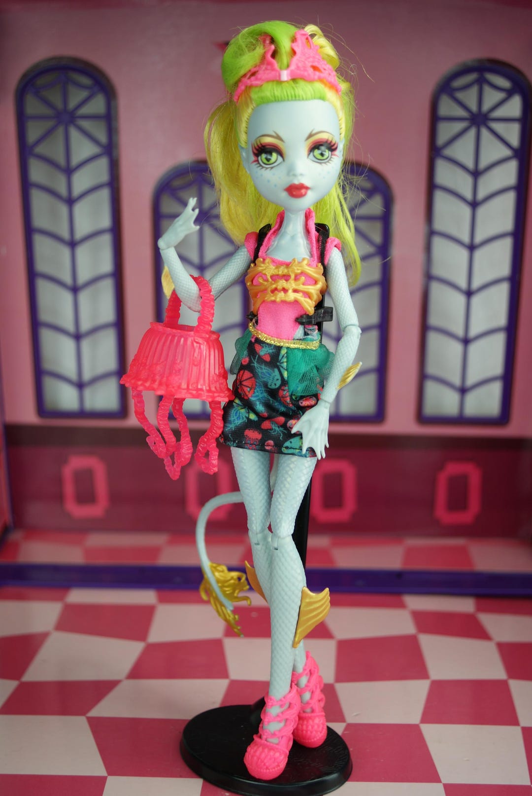 Monster High Freaky Fusion Lagoonafire Lagoona Blue Jinafire Long Doll ...