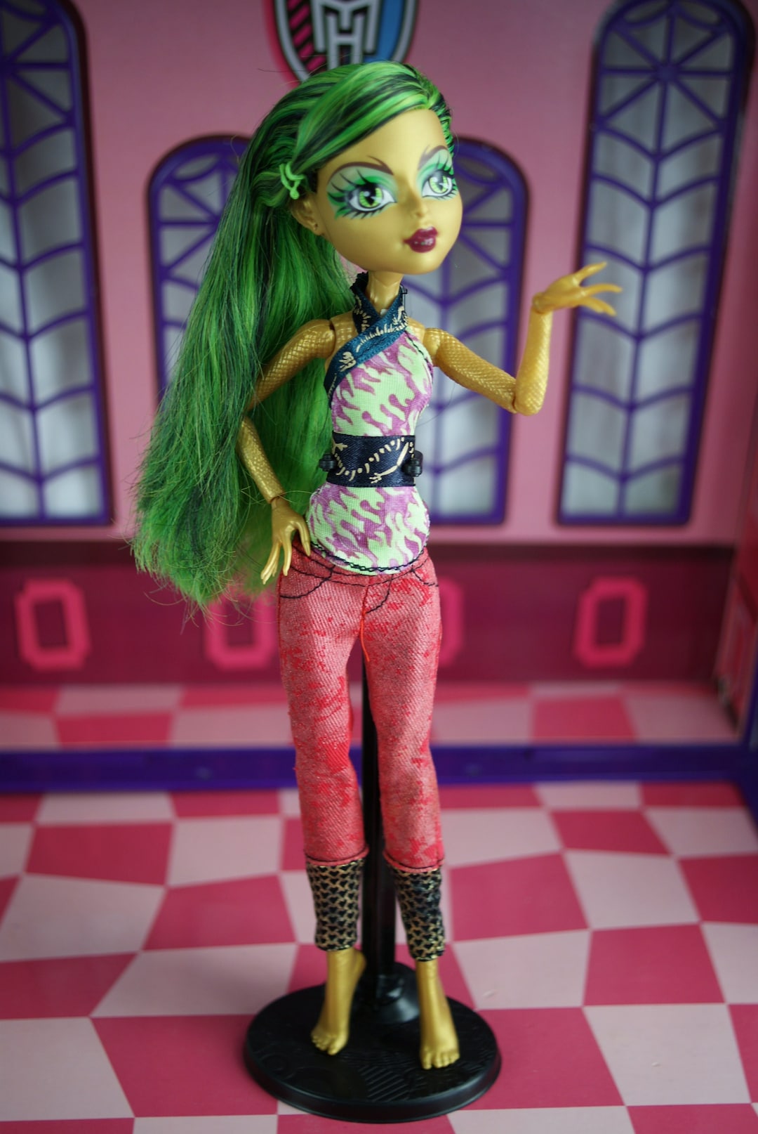 Monster High Jinafire Long New Scaremester Doll Mattel 2013 18 - Etsy