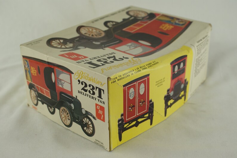 Budweiser '23T Delivery Van AMT Hobby Model Kit - Etsy