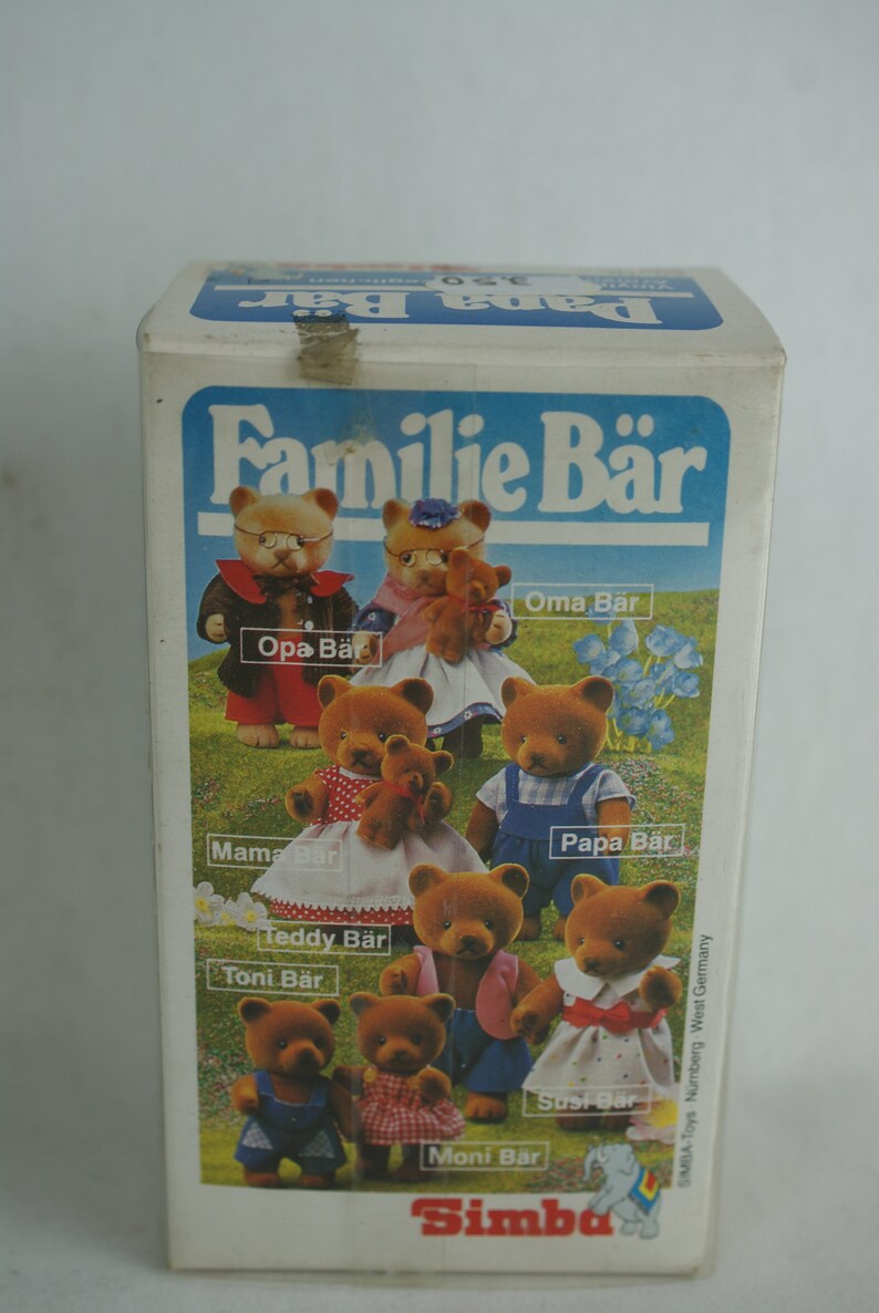 Papa Bär Familie Brunni Bear Family Barenwald Simba MIB - Etsy
