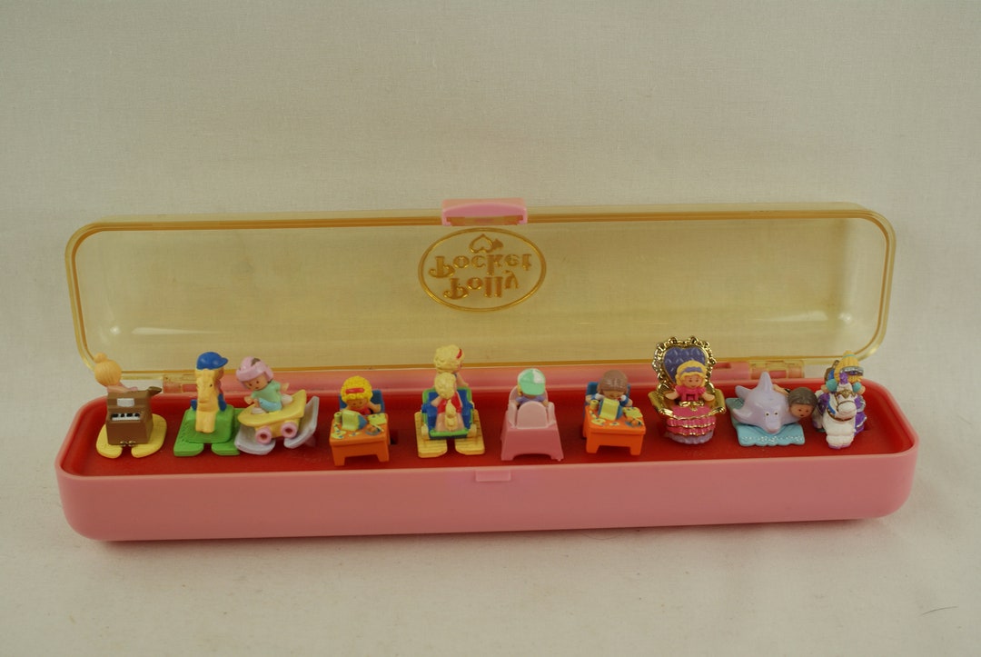Polly Pocket Display Case With 10 Rings Bluebird Mattel 90s - Etsy
