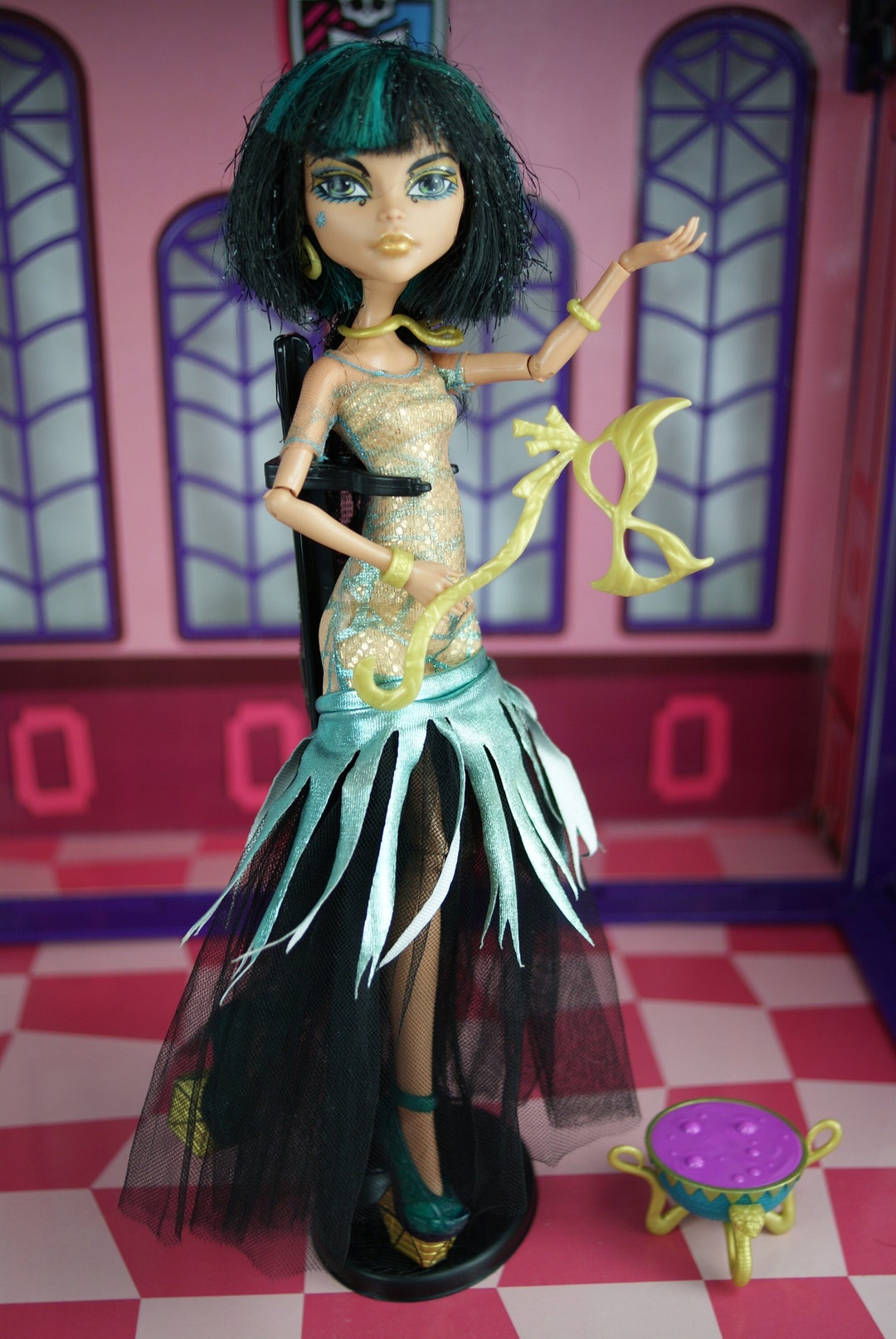 Monster High Ghouls Rule Cleo De Nile Doll 2012 #5 - Etsy