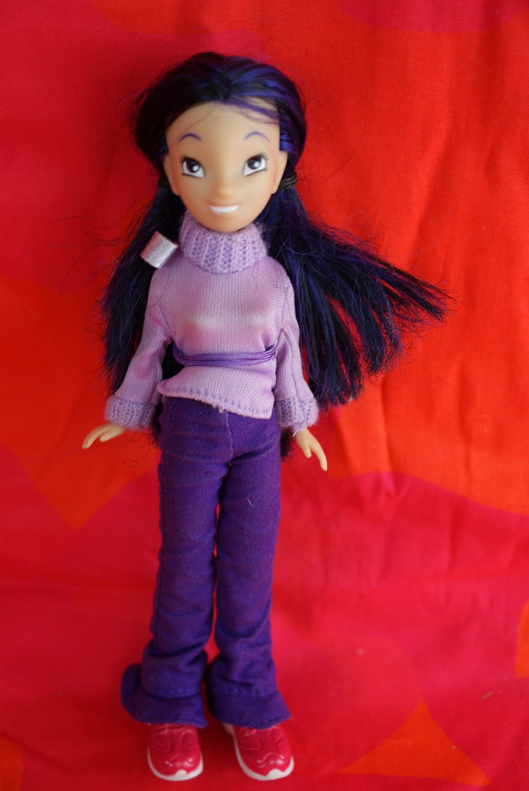 Disney W.I.T.C.H. Trendy With Plush Hay Lin Keychain Doll 7" 00s - Etsy