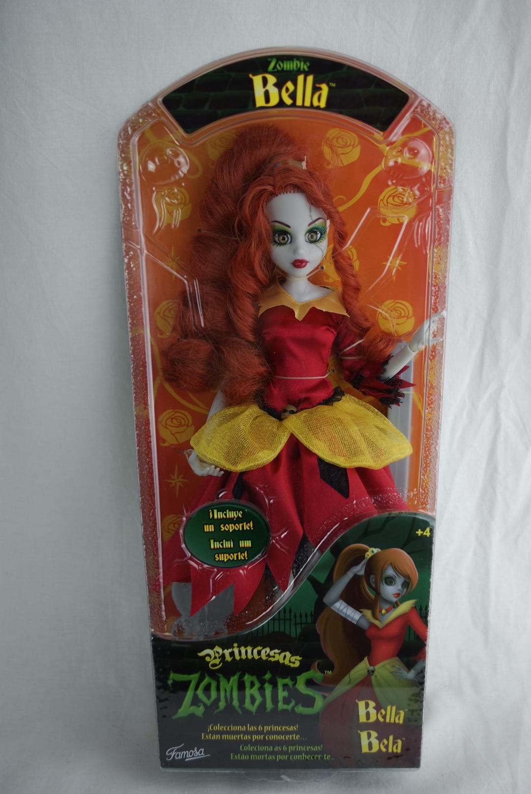 Zombie Princess Belle Doll Famosa MIB 10s - Etsy