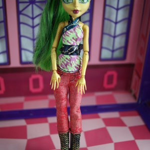 Monster High Jinafire Long New Scaremester Doll Mattel 2013 18 - Etsy