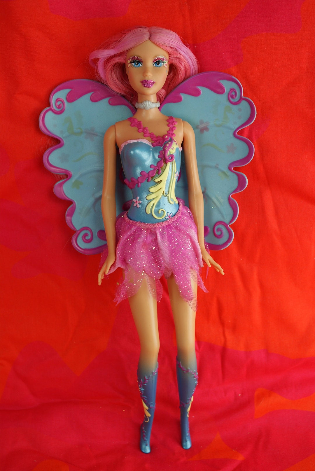 Barbie Mermaidia Color-change Fairy Doll Pink Hair 00s - Etsy
