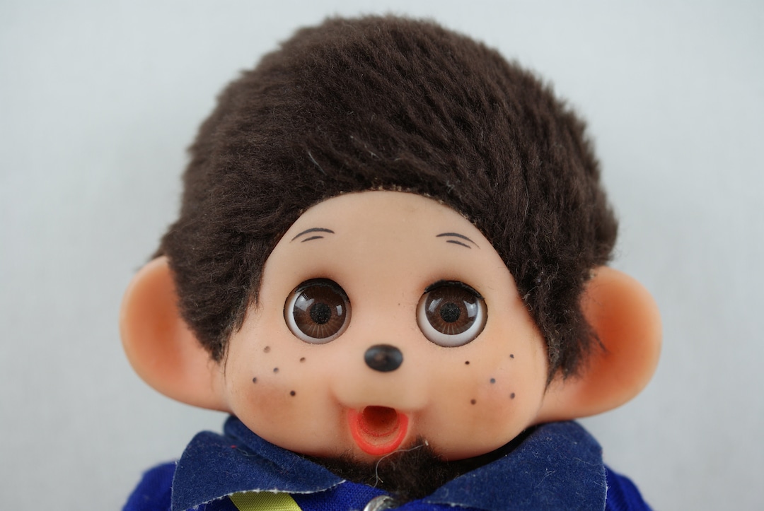 Jimmy Daisuke Toho Bussan Monkey Plush Figure Hearty Doll Monchhichi ...