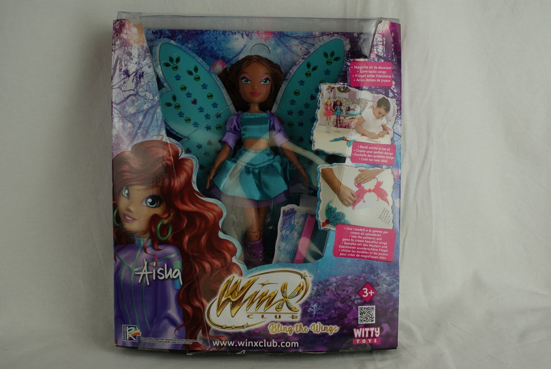 Winx Bling the Wings Aisha Doll Rainbow Witty Toys Boxed 2021 - Etsy