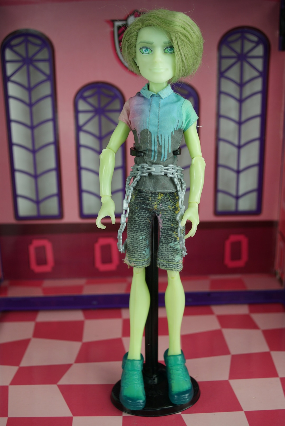 Monster High Haunted Student Spirits Porter Paintergeist Geiss Doll ...