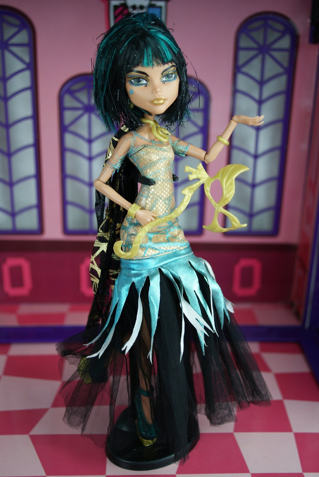 Monster High Ghouls Rule Cleo De Nile Doll 2012 #15 - Etsy