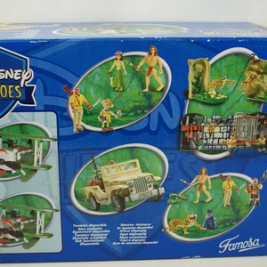 Tarzan Disney Heroes Action Figure Bad Guy Plane Playset New in Box ...