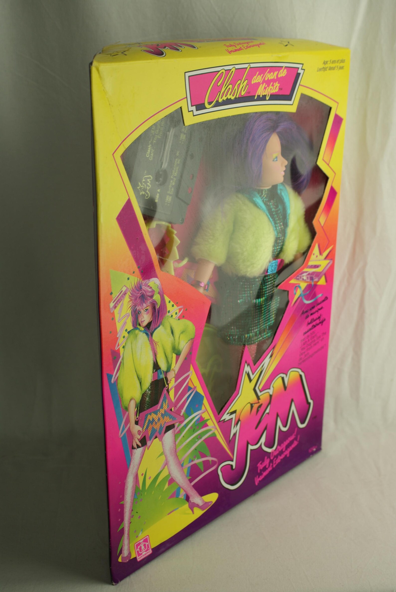 Jem and the Holograms Clash of the Misfits Doll Hasbro Boxed MIB 1986 ...