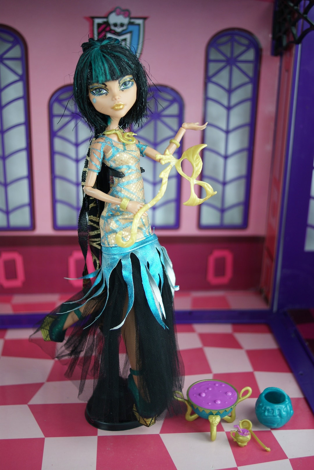 Monster High Ghouls Rule Cleo De Nile Doll 2012 #13 - Etsy