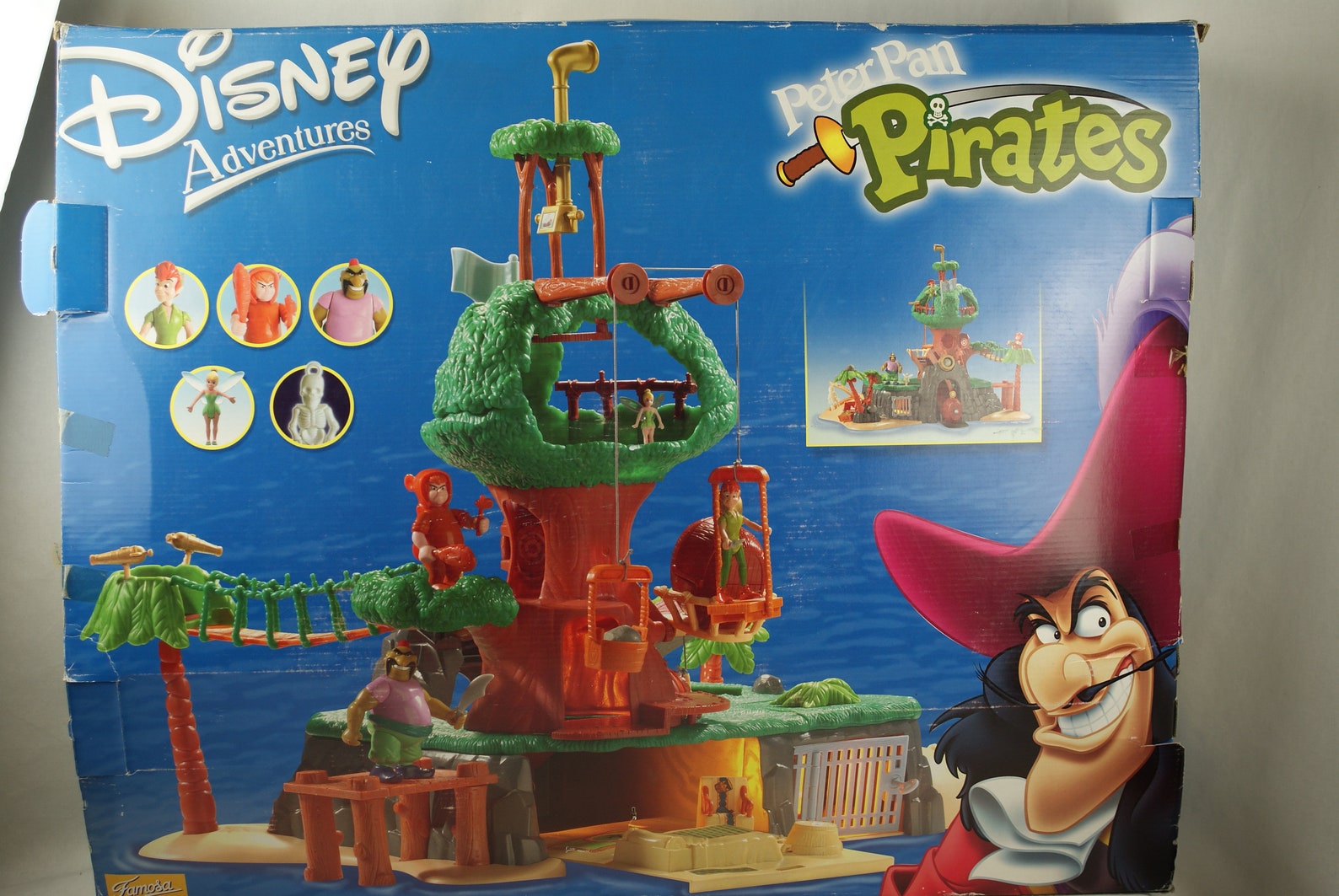 Peter Pan Pirates Disney Heroes Lost Boys Island Famosa Boxed - Etsy