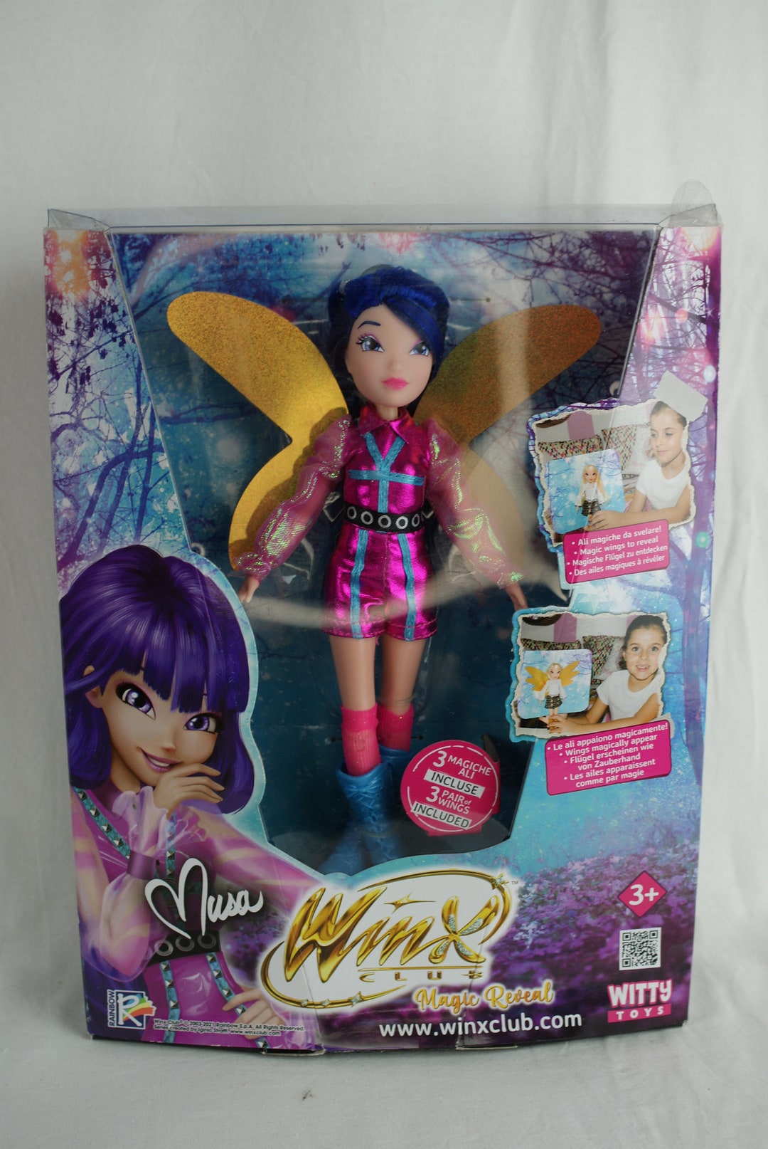 Winx Club Magic Reveal Musa Doll Witty Toys Boxed 20s - Etsy