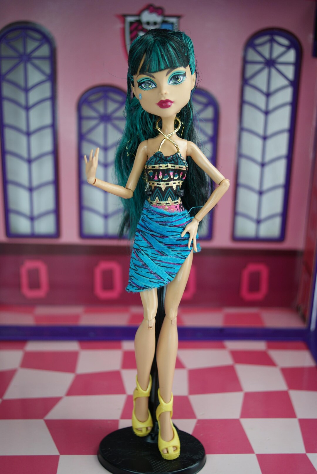Monster High 13 Wishes Desert Frights Oasis Cleo De Nile Doll Mattel ...