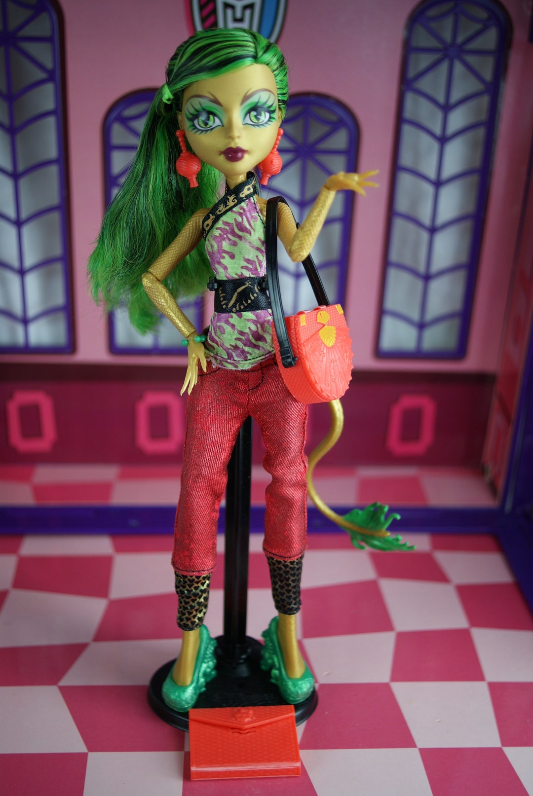 Monster High Jinafire Long New Scaremester Doll Mattel 2013 #3 - Etsy