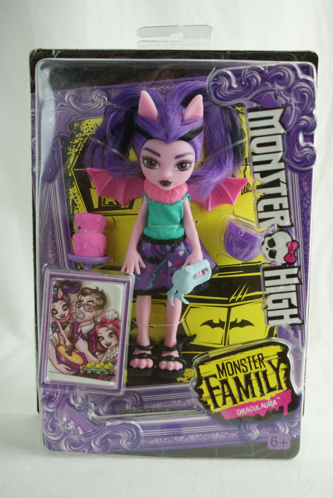 Monster High Draculaura Family Fangelica Doll Mattel MIB Boxed 2017 - Etsy