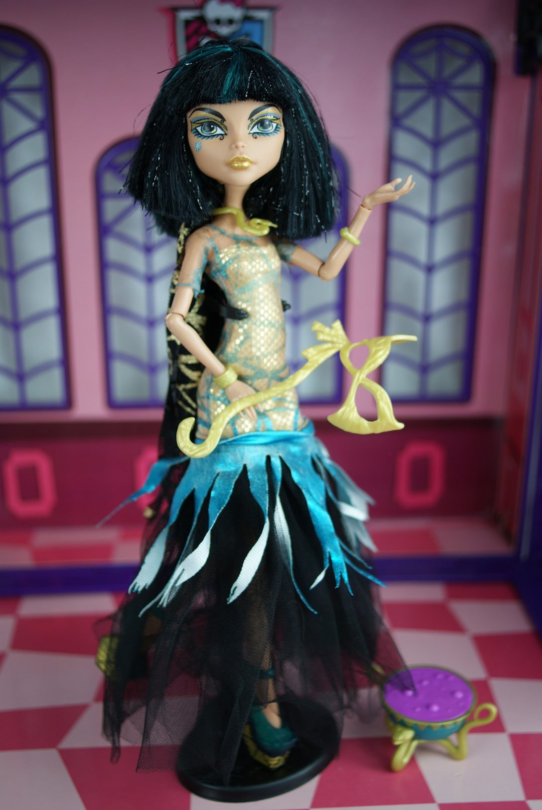 Monster High Ghouls Rule Cleo De Nile Doll 2012 #2 - Etsy