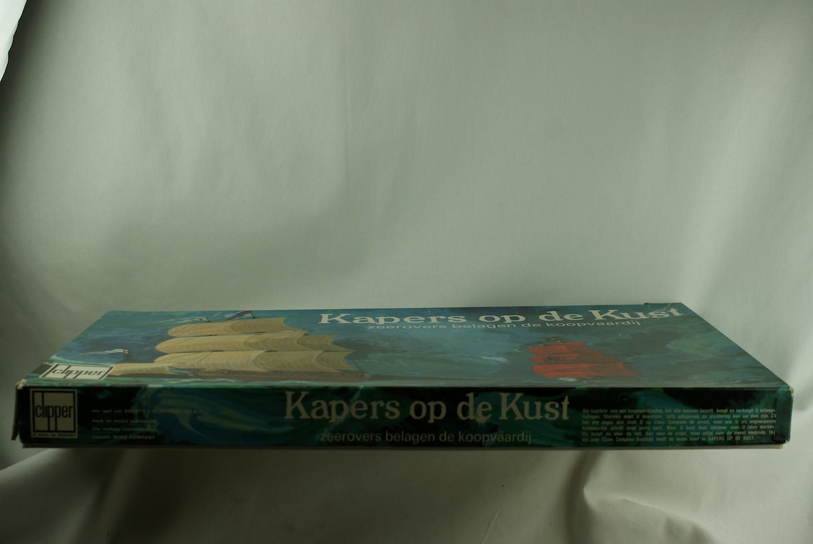 Kapers op de Kust vintage spel Dutch Clipper Long Cours Hasbro - Etsy ...