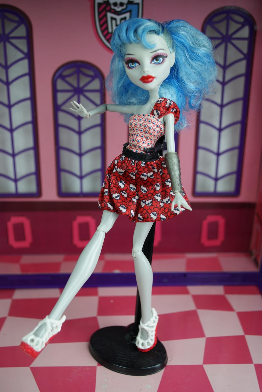 Monster High Dot Dead Gorgeous Ghoulia Yelps Doll Mattel 2012 #2 - Etsy