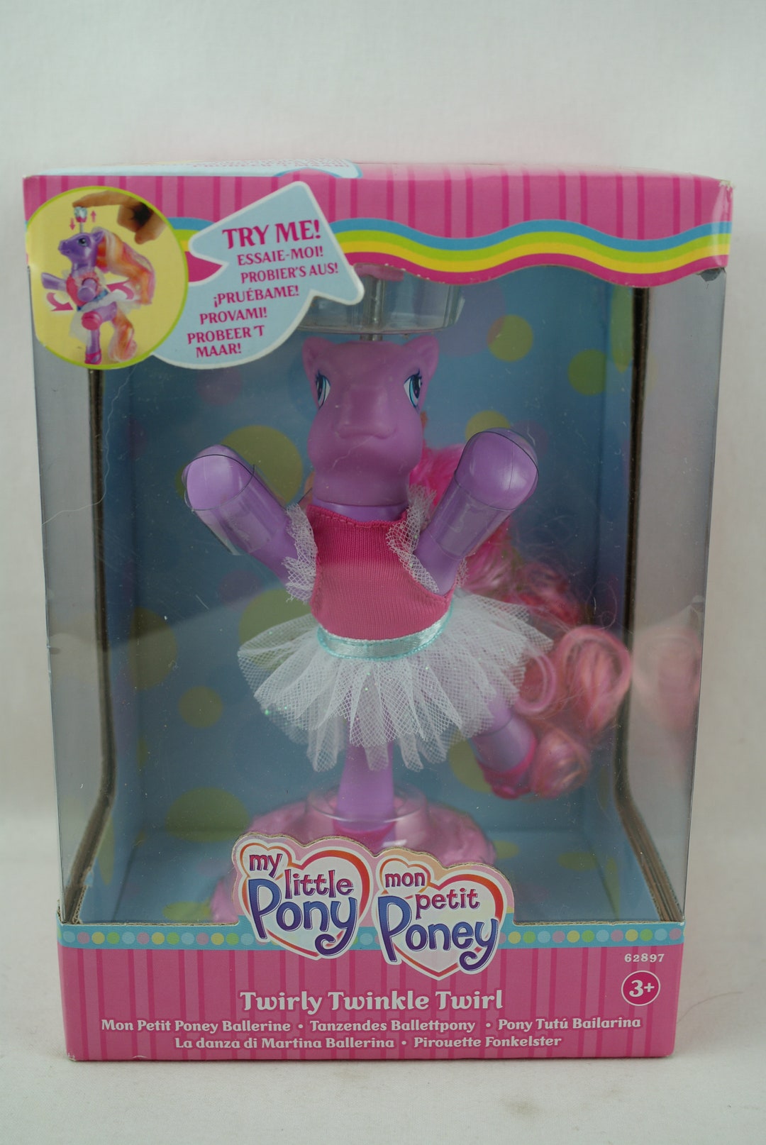 My Little Pony Twirly Twinkle Twirl MIB Boxed G3 00's - Etsy
