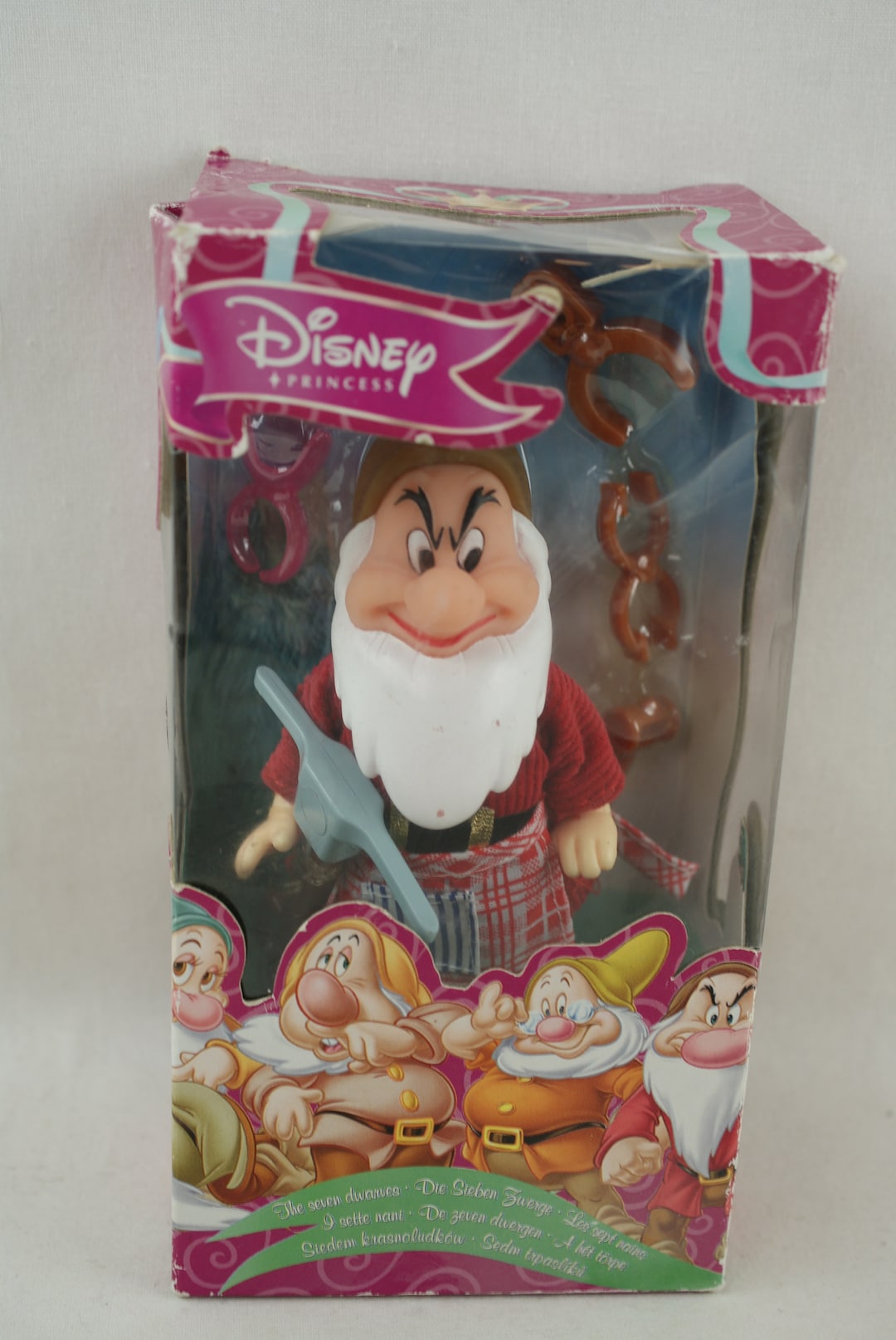 Snow White Seven Dwarfs Grumpy Doll Action Figure Disney Princess Simba ...