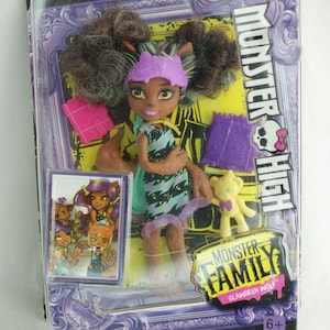 Monster High Clawdeen Family Pawla Wolf Doll Mattel MIB Boxed 2017 - Etsy