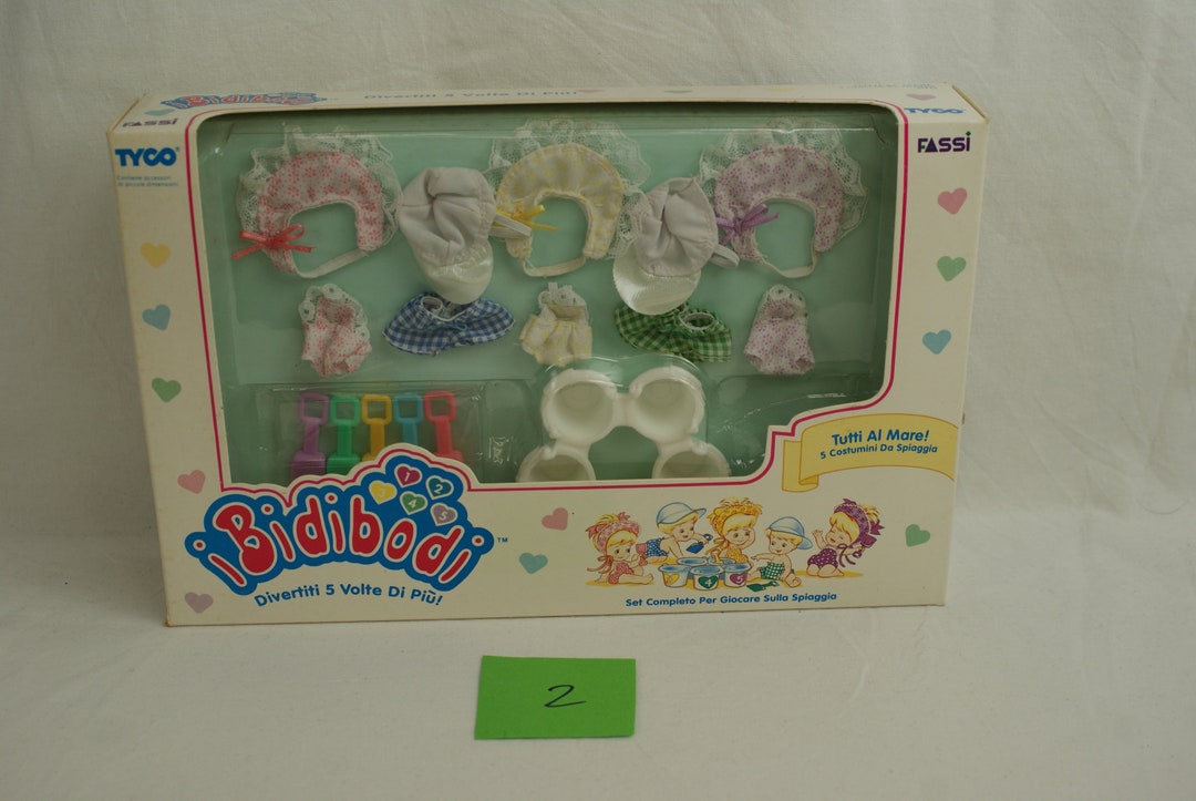 Quints Summer Fun Outfits for Five 5 Doll Accessories Bidibodi ...