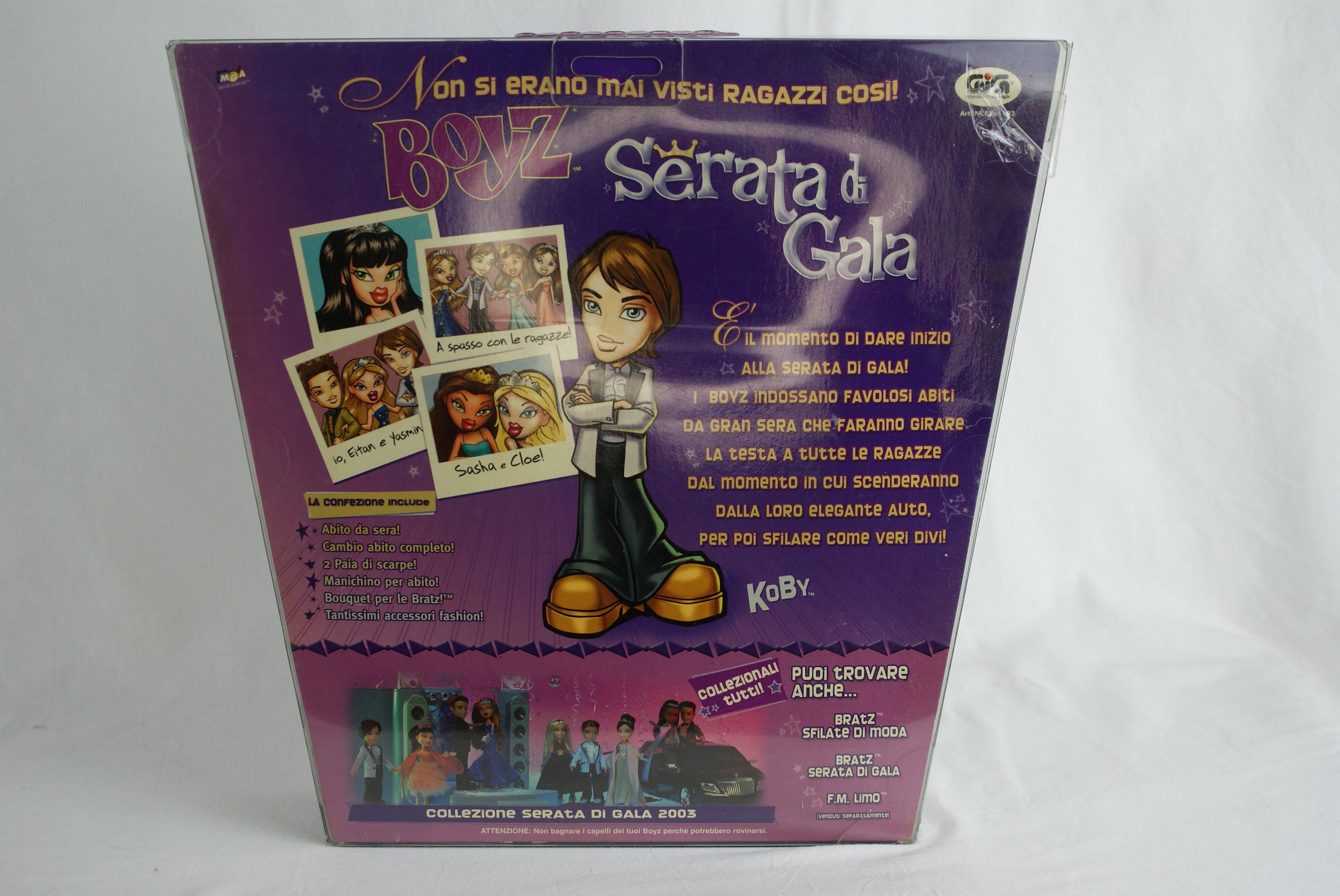 MGA Entertainment Bratz Boyz Formal Funk Gala Prom Dylan Doll Boxed Mib ...