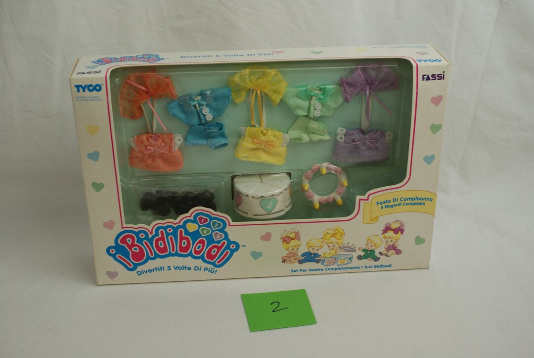 Quints Party Time Outfits for Five 5 Doll Accessories Bidibodi Festa Di ...