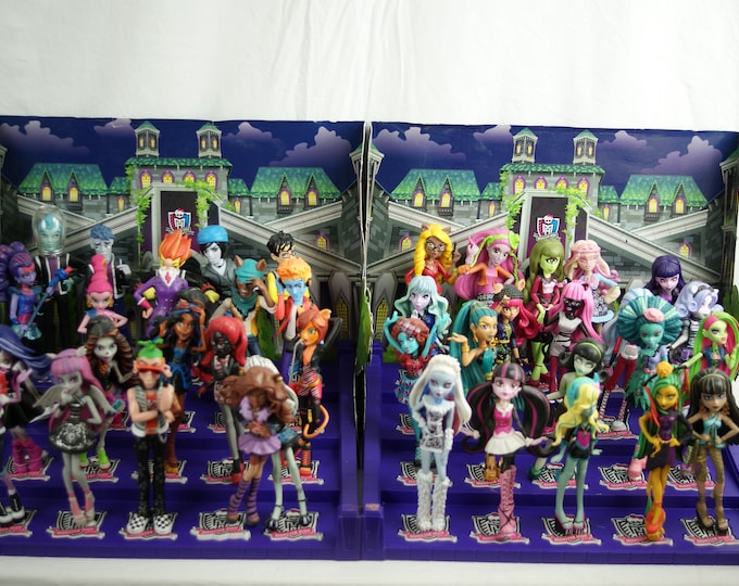 Monster High Collection Complete Set of 40 Figures RBA Figurine Mattel ...