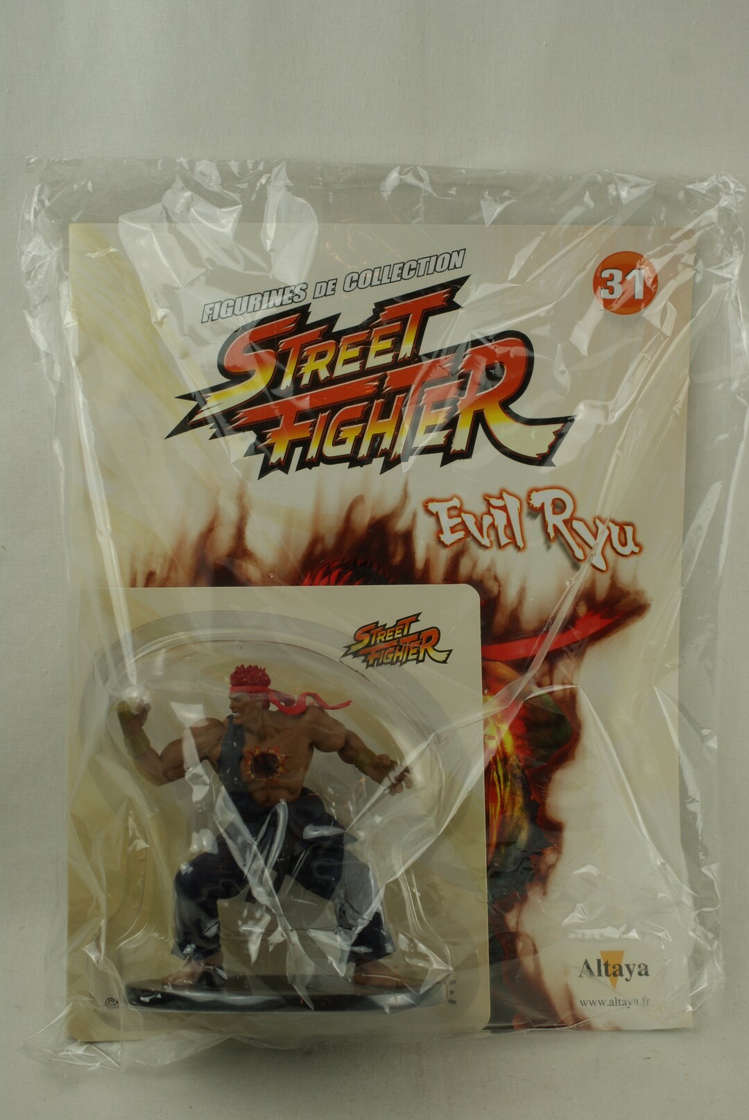 Street Fighter 31 Evil Ryu Action Figure Altaya Capcom French - Etsy
