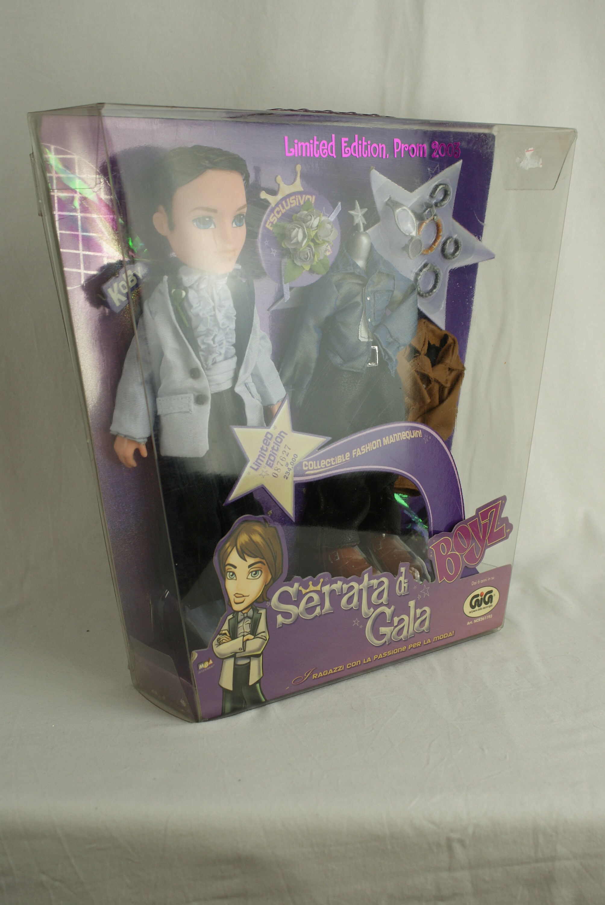 MGA Entertainment Bratz Boyz Formal Funk Gala Prom Dylan Doll Boxed Mib ...
