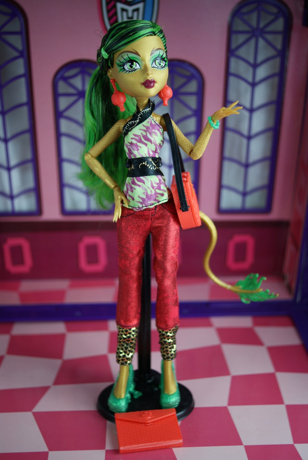 Monster High Jinafire Long New Scaremester Doll Mattel 2013 #6 - Etsy