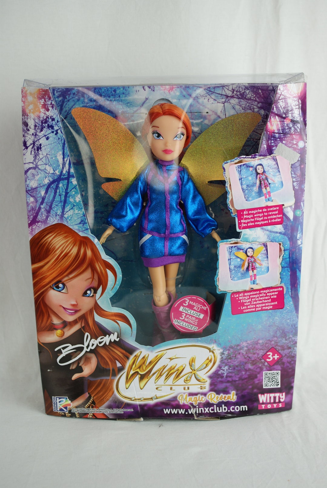 Winx Club Magic Reveal Bloom Doll Witty Toys Boxed 20s - Etsy