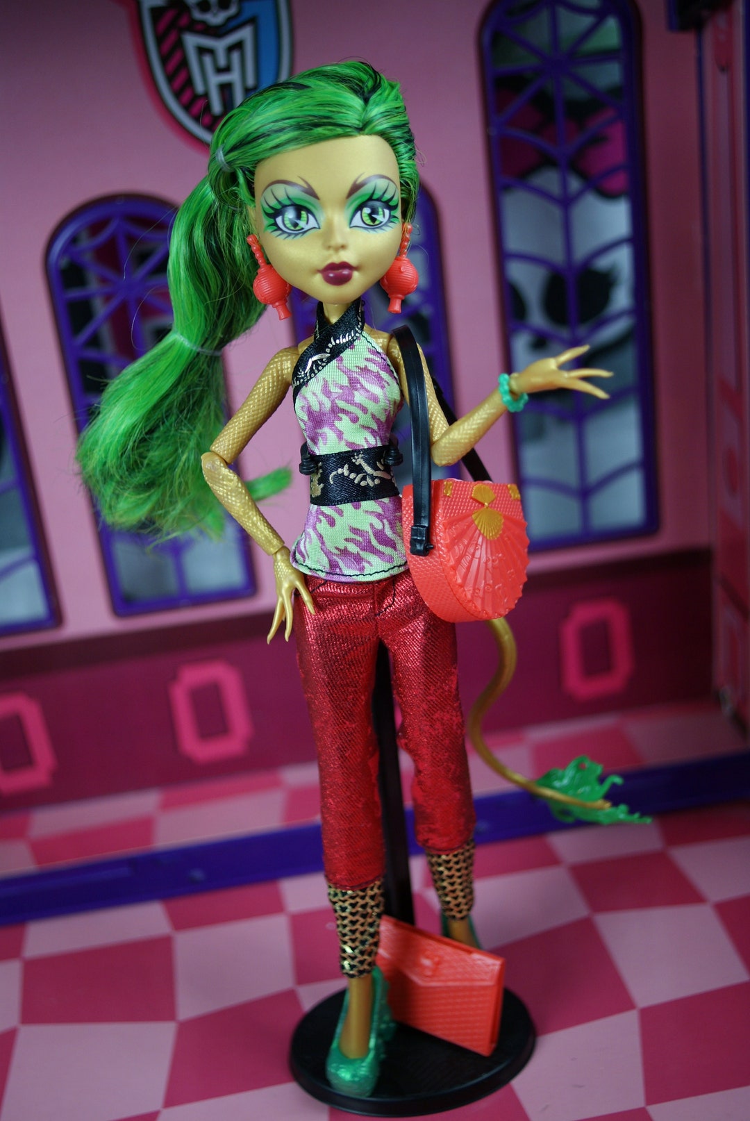 Monster High Jinafire Long New Scaremester Doll Mattel 2013 15 - Etsy