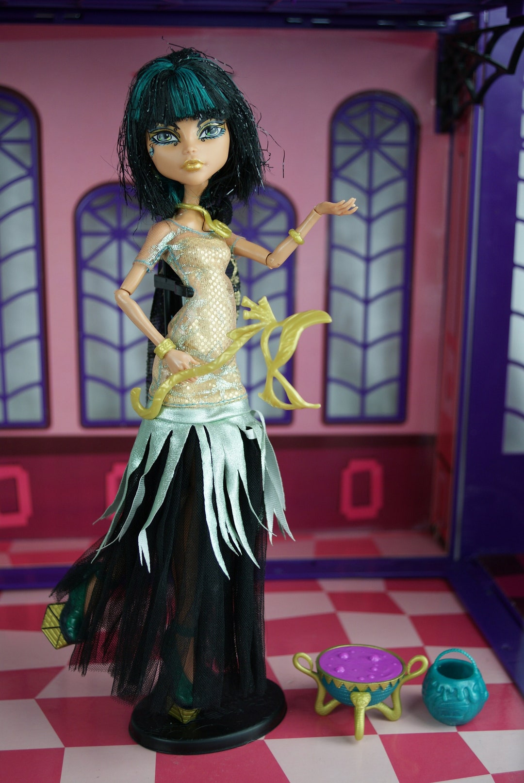Monster High Ghouls Rule Cleo De Nile Doll 2012 #14 - Etsy