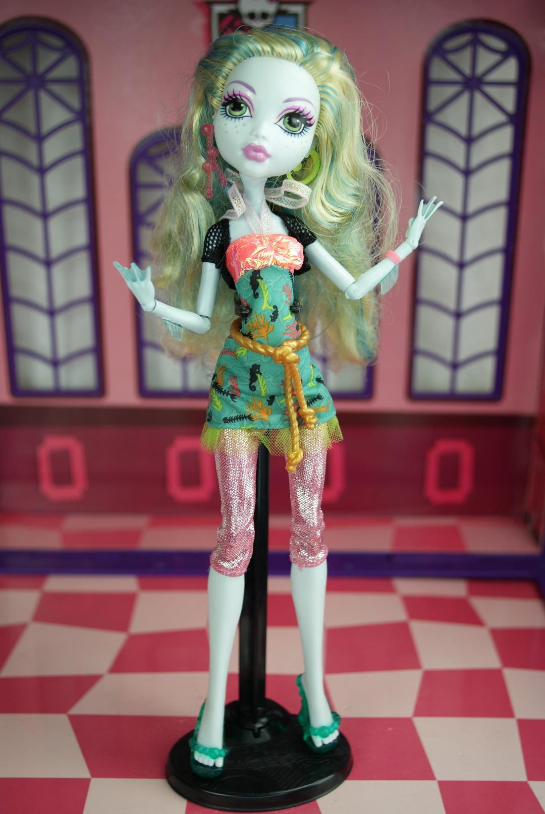 Monster High Picture Day Lagoona Blue Doll Mattel 2013 #7 - Etsy