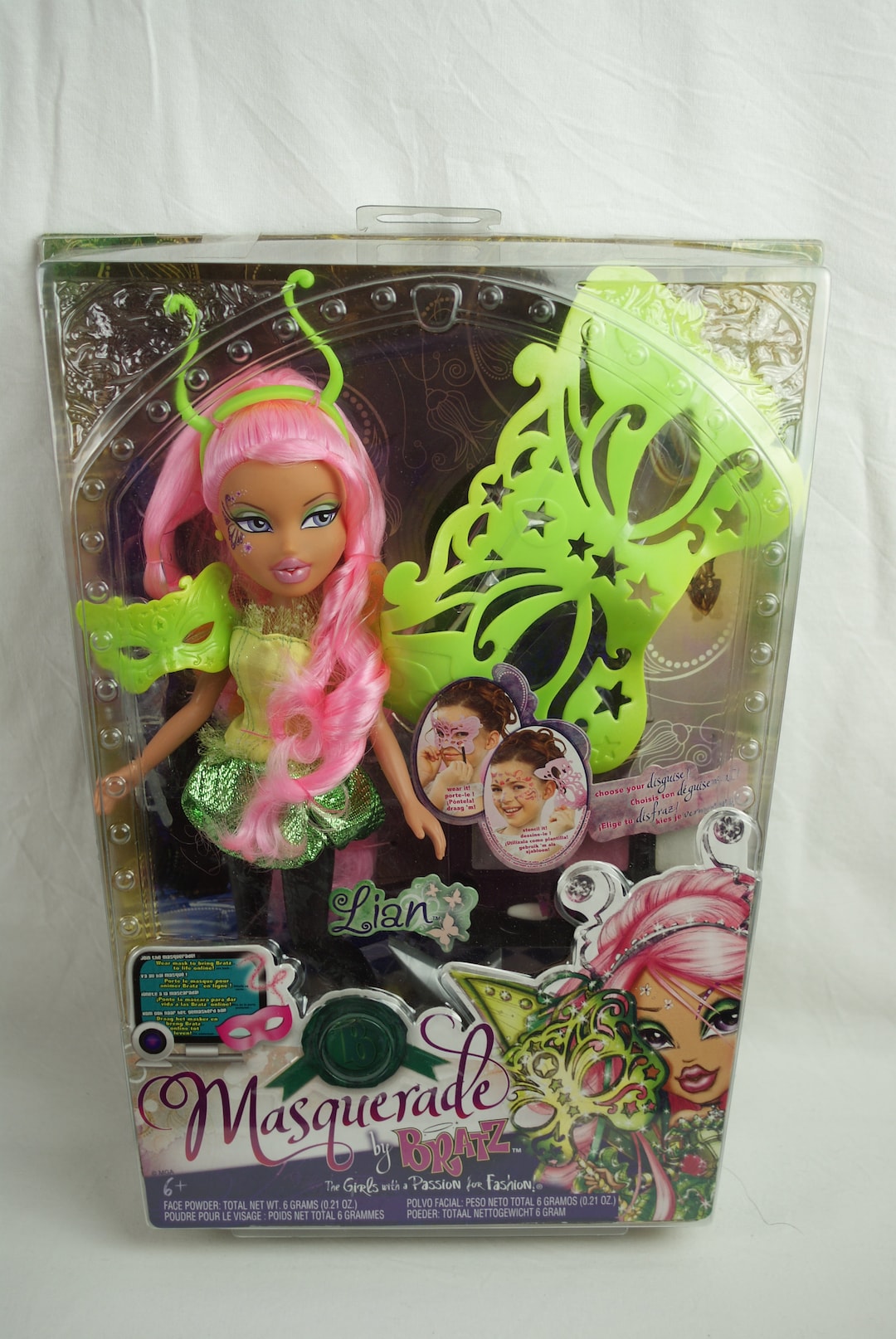Bratz Masquerade Kirana Doll Pink Hair MGA MIB 10s - Etsy