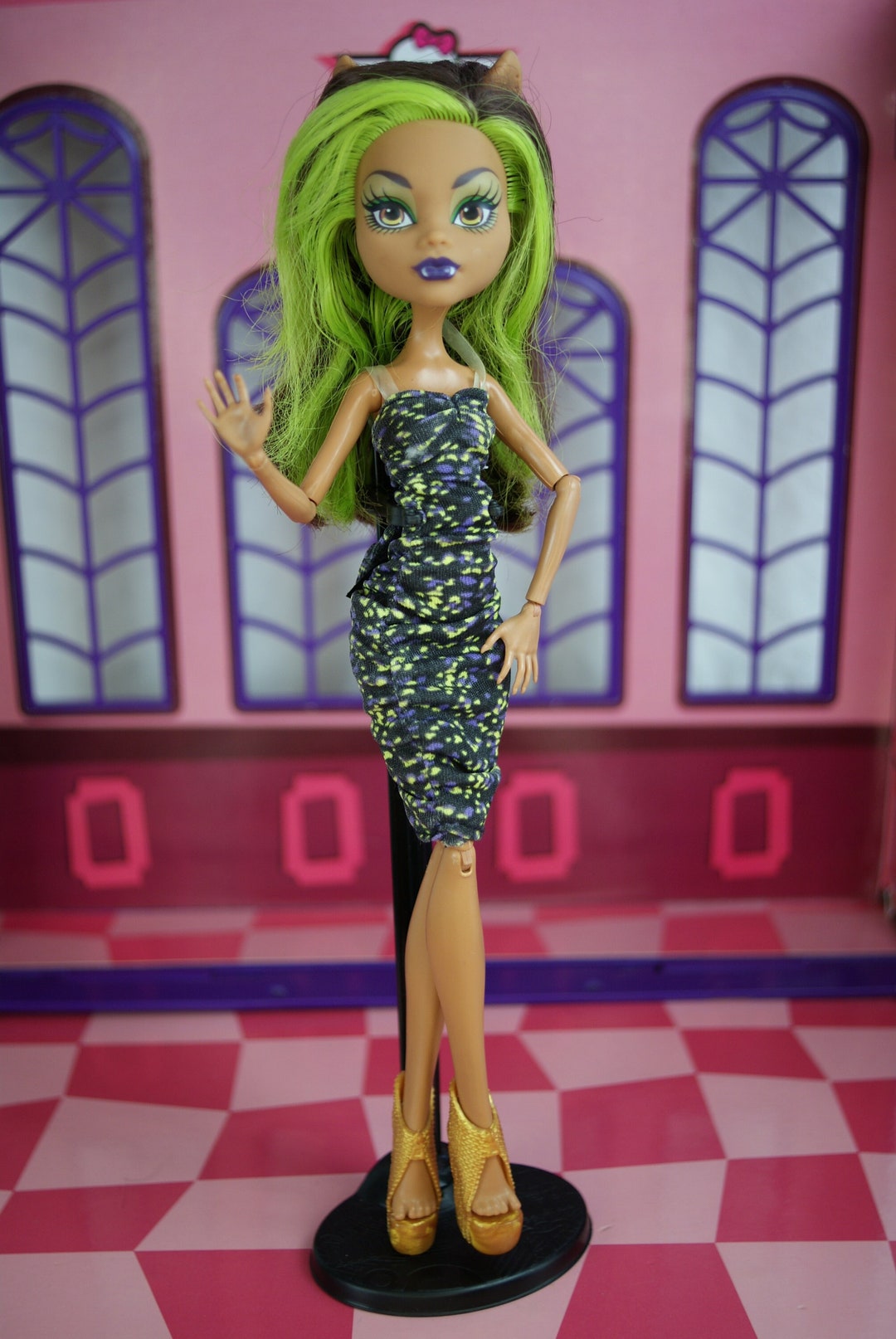 Monster High Clawdeen Wolf Doll Killer Style II Kohl's Mattel 2012 - Etsy